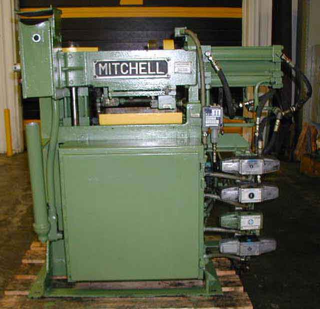 2" (50mm) MITCHELL, 12,500 LB. (5670 Kg), 2 DIE HYDRAULIC PUSH POINTER ...